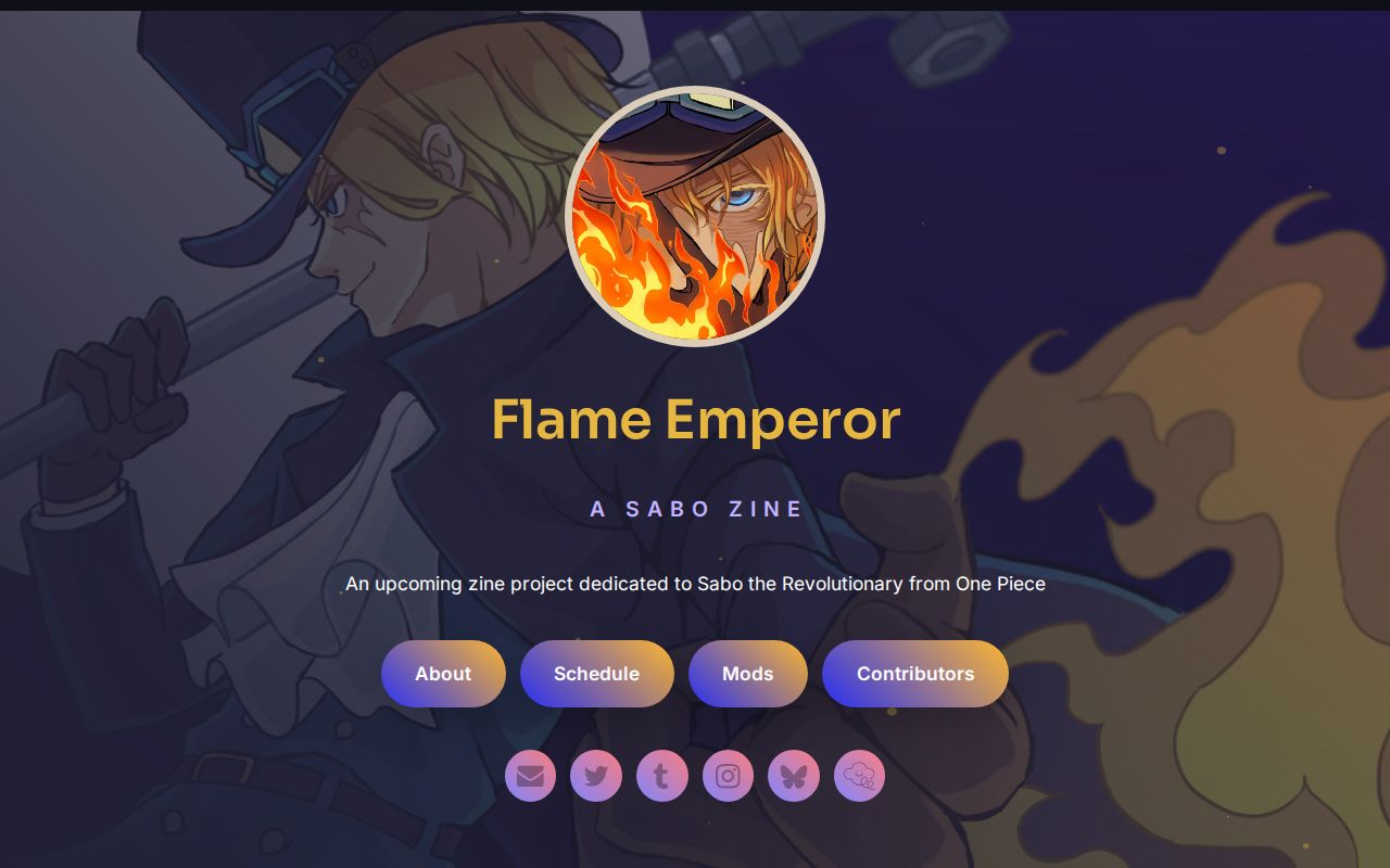 Flame Emperor: A Sabo Zine